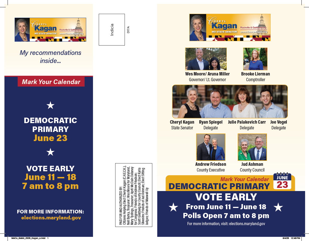 Kagan's Recommendation Mailer - Montgomery Perspective